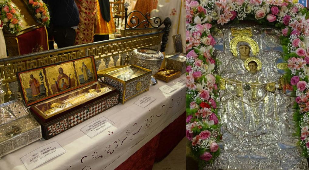 Μητρόπολη: Εορτή Συνάξεως Θαυματουργού Εικόνος Παναγίας Διασωζούσης και ...